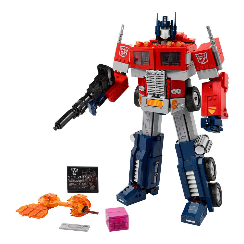 Lego: 10302 - Icons - Transformers - Optimus Prime - Shin Crazy Comics